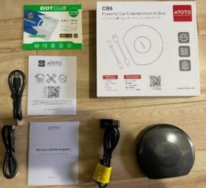 【ATOTOZONE】CB6大解剖！今人気のCarPlay AI Box｜Netflix・YouTubeで快適ドライブ！ | タカシンブログ
